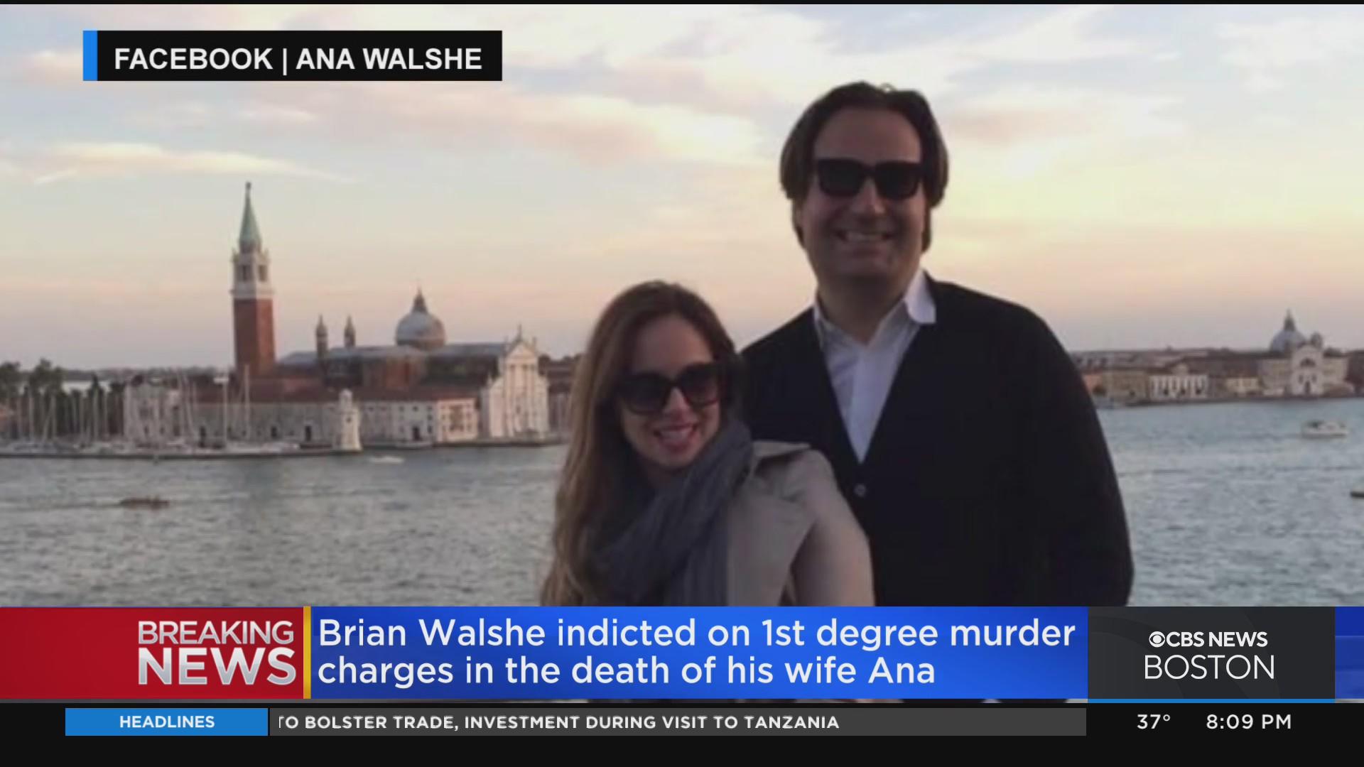 Brian Walshe indicted for murder of wife Ana Walshe in Cohasset - CBS ...