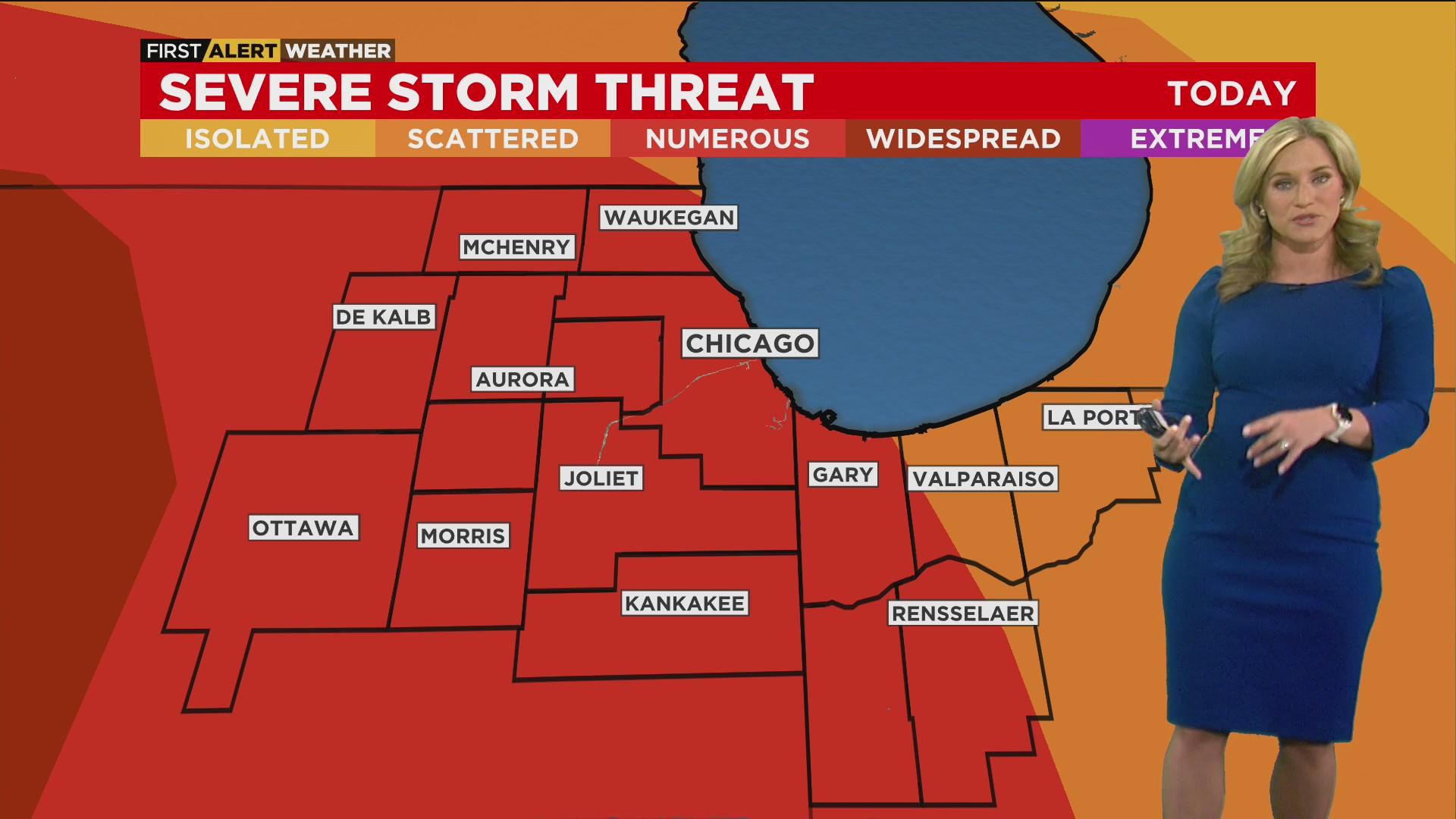 Chicago Weather Alert: Severe storms with damaging winds Friday ...