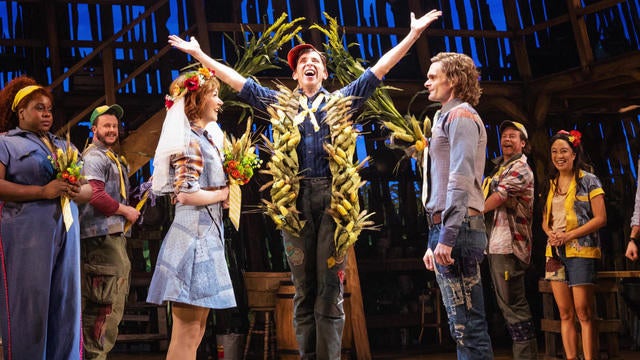 Country music and corn: Inside the new musical comedy "Shucked" - CBS News