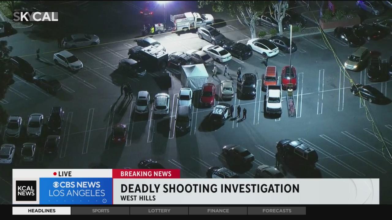 Man arrested in West Hills shooting that left 1 dead, 3 injured - CBS ...