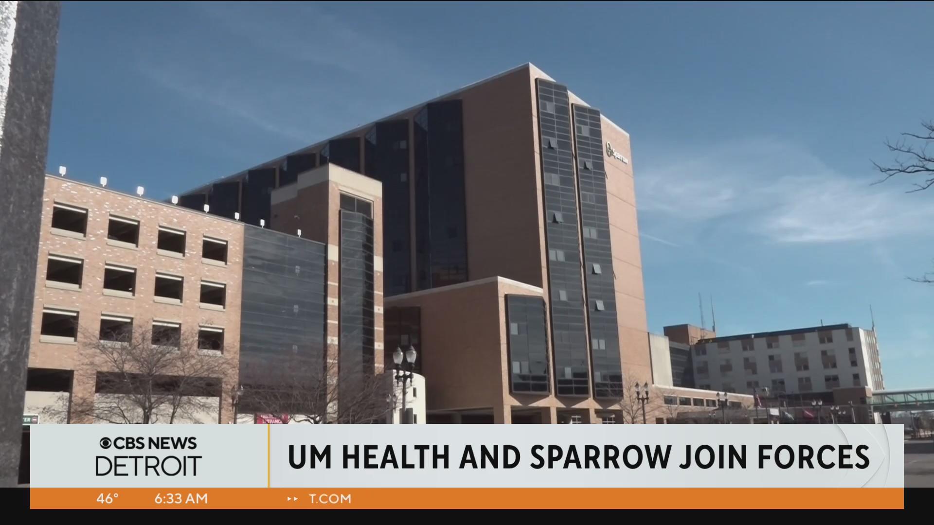 UM Health, Sparrow officially join together - CBS Detroit