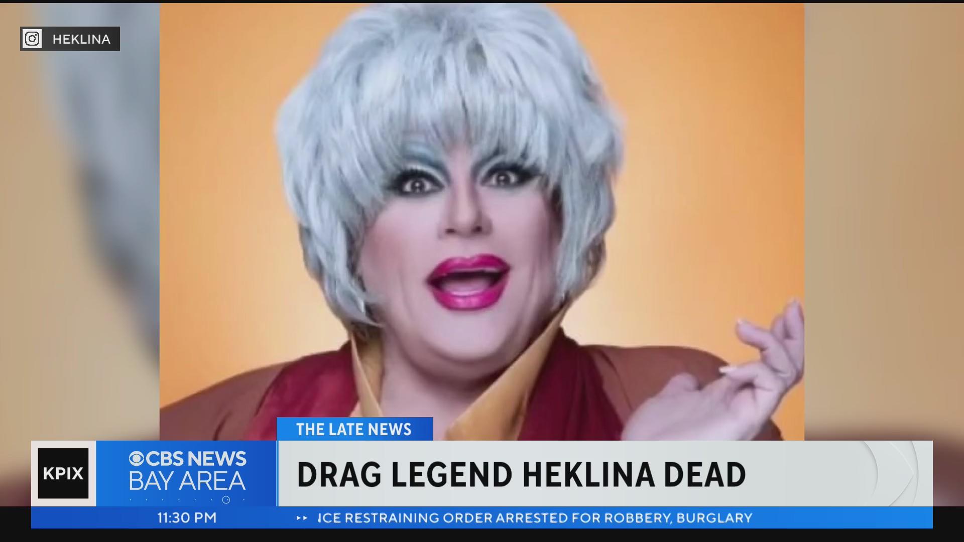 Famed San Francisco drag performer Heklina found dead in London - CBS ...