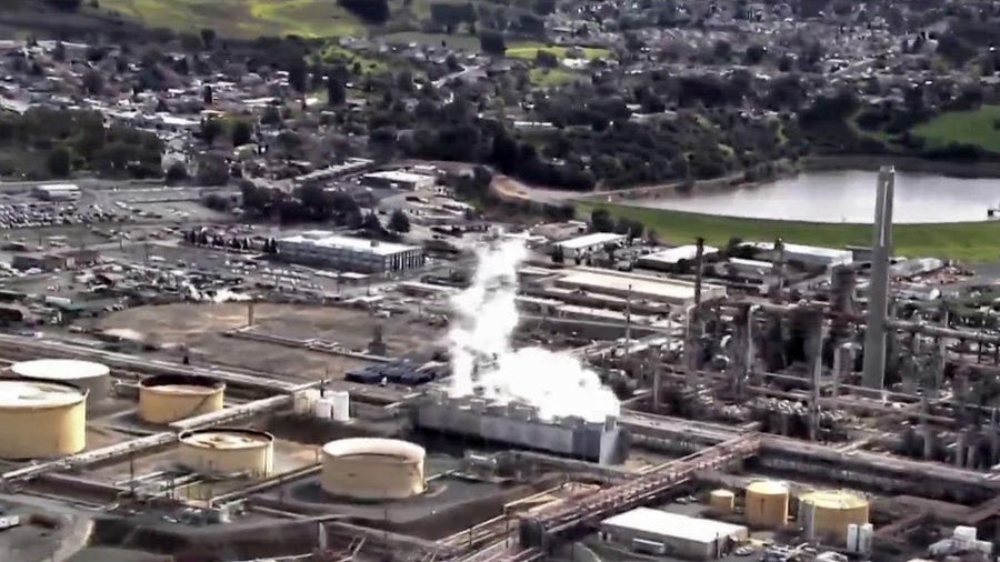 New report shows extent of chemical release from Martinez refinery ...