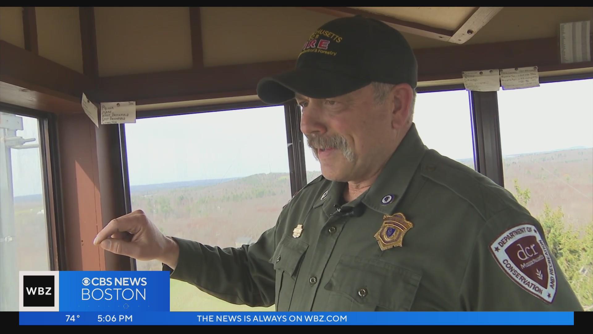 'Eyes in the sky,' Massachusetts fire towers fully staffed as wildfires ...