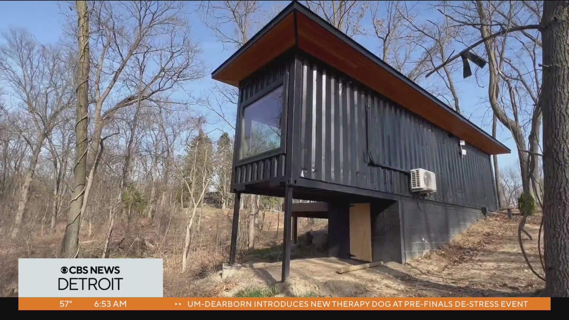 A look inside shipping container homes you can rent in Oakland County ...
