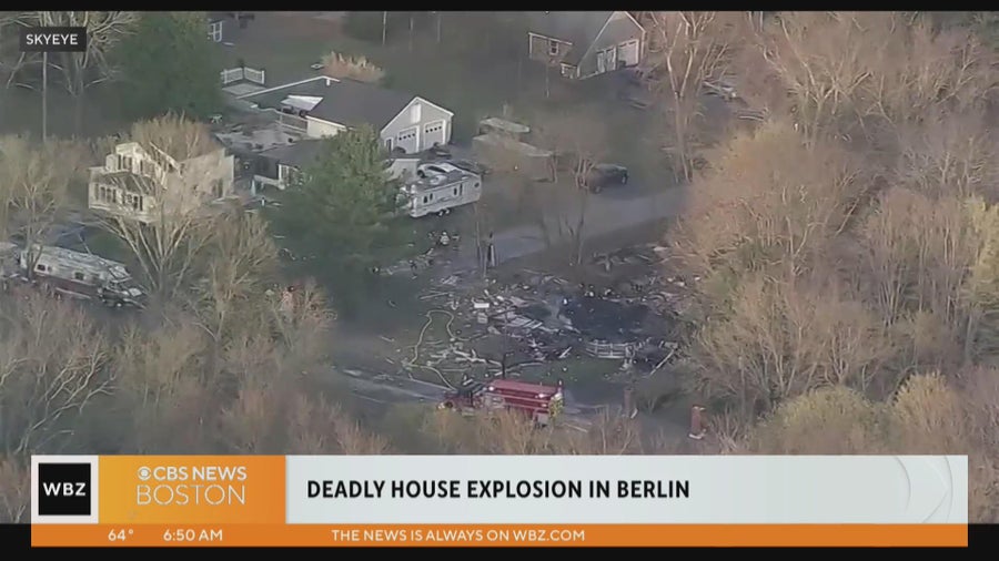 Berlin, Massachusetts house explosion kills woman, "heroic" neighbors ...
