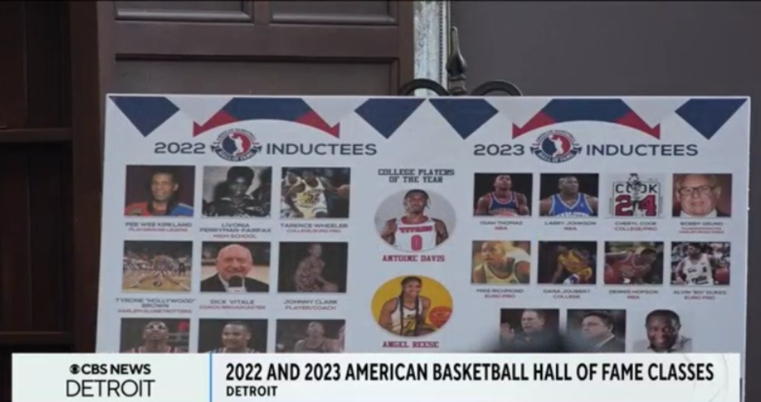 CBS News Detroit's Ronnie Duncan inducted into American Basketball Hall ...