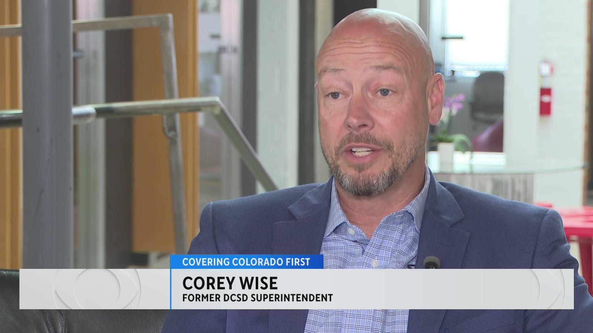 Former superintendent Corey Wise reaches settlement with Douglas County ...