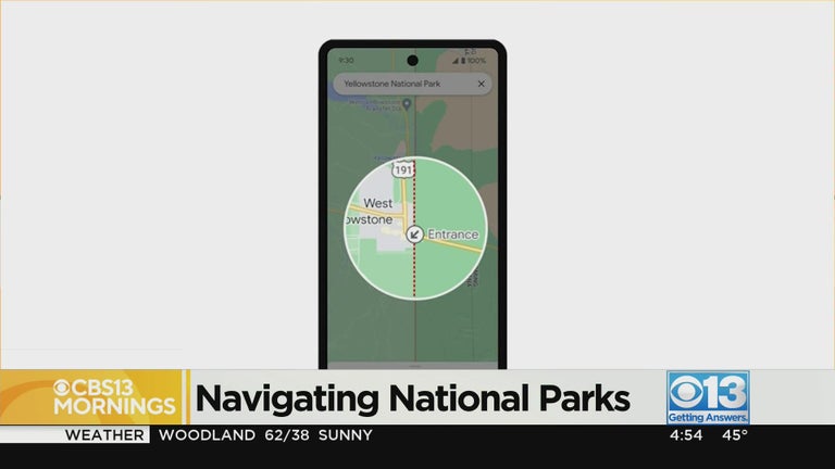 New Google Maps updates for National Park Week - CBS Sacramento