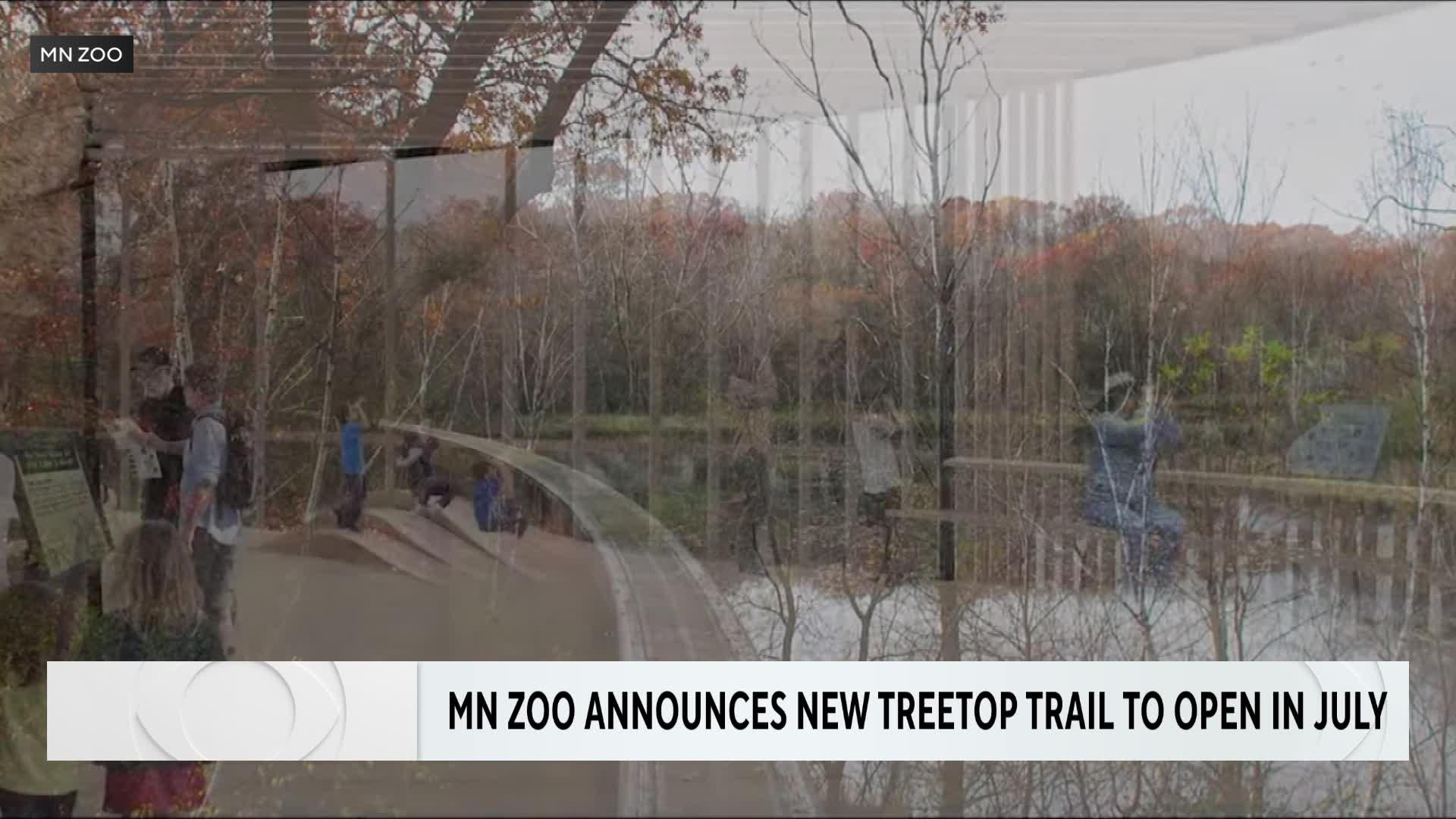 Minnesota Zoo's new, elevated Treetop Trail opens in July - CBS Minnesota