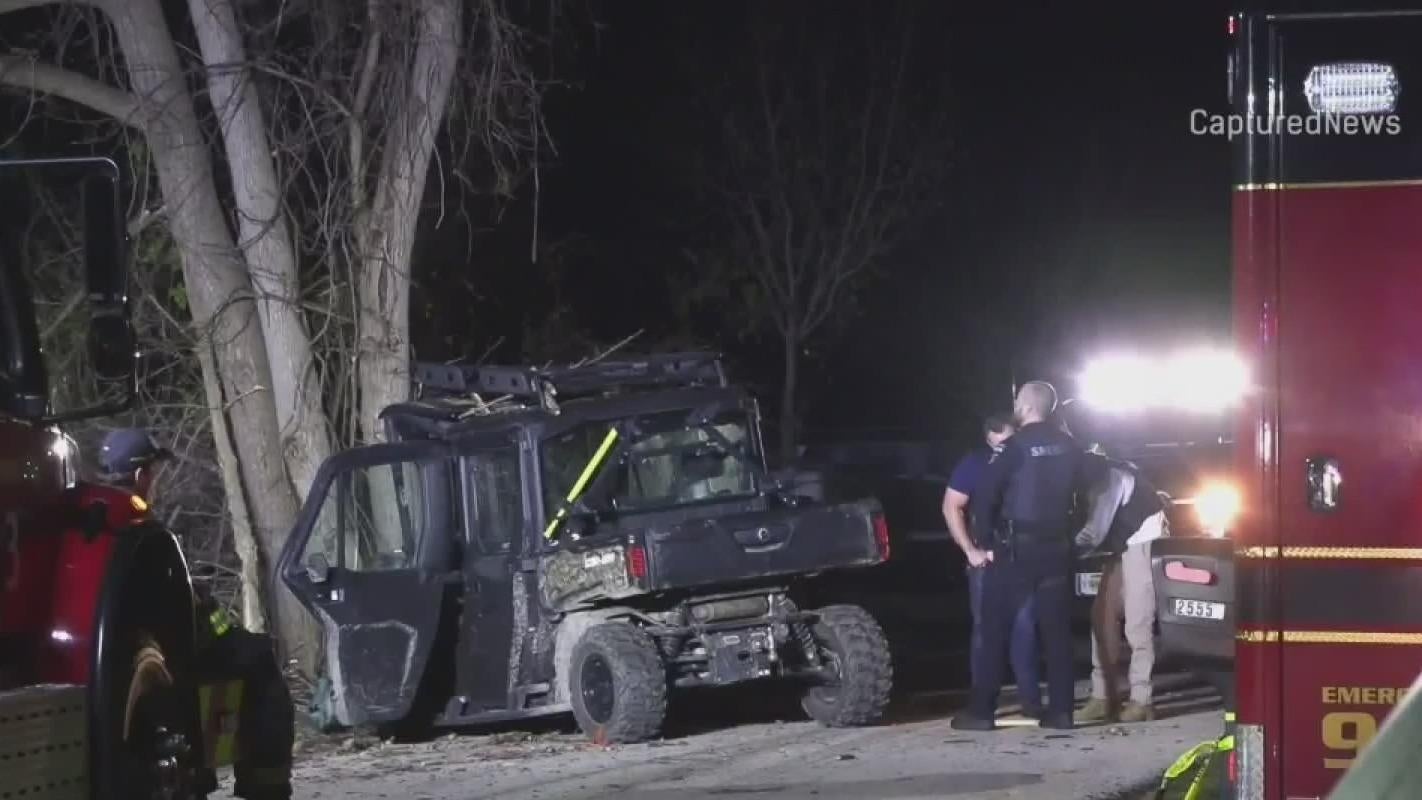 2 people killed after UTV hits tree in Antioch - CBS Chicago