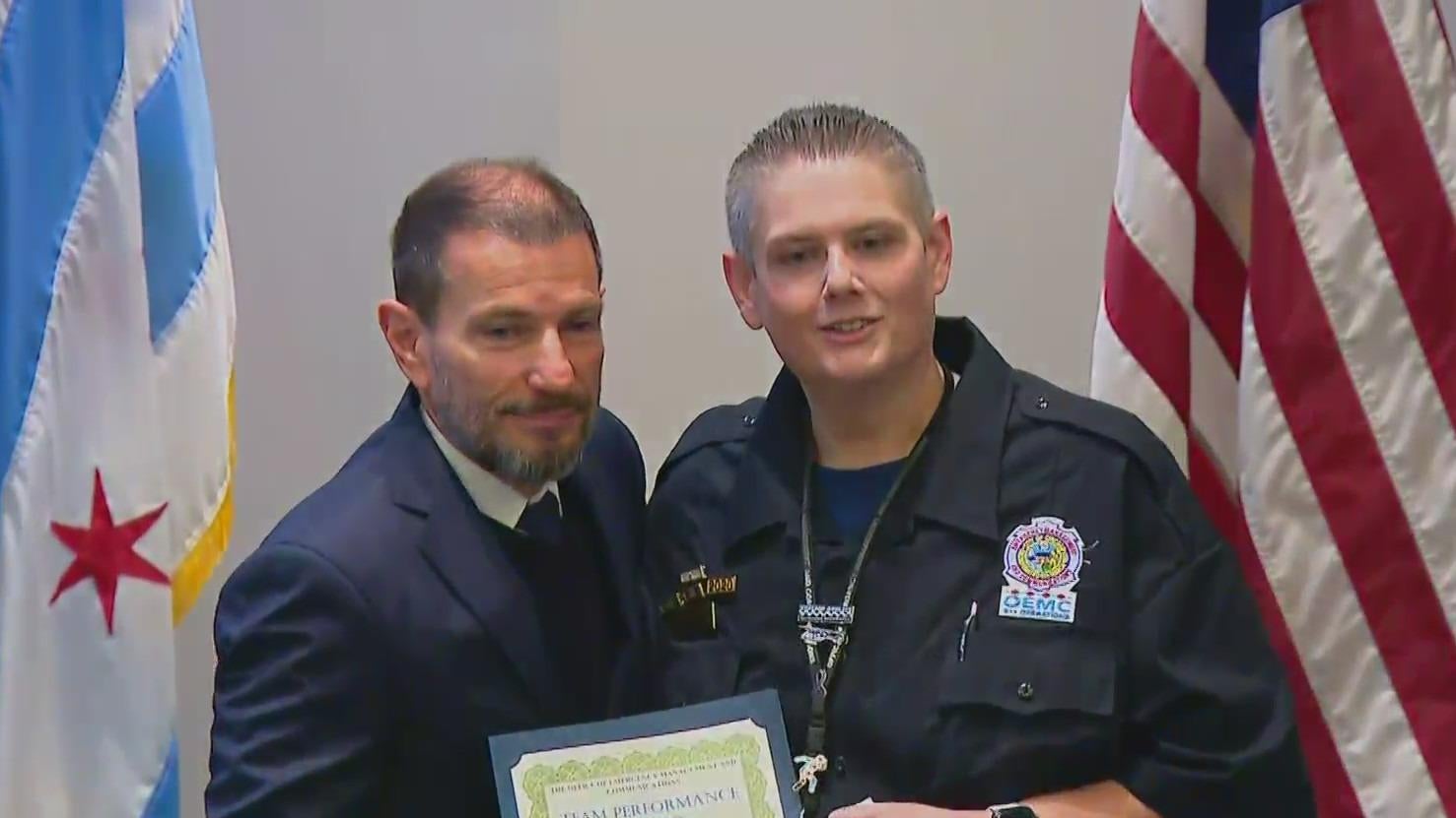 Life-saving work of Chicago OEMC recognized - CBS Chicago