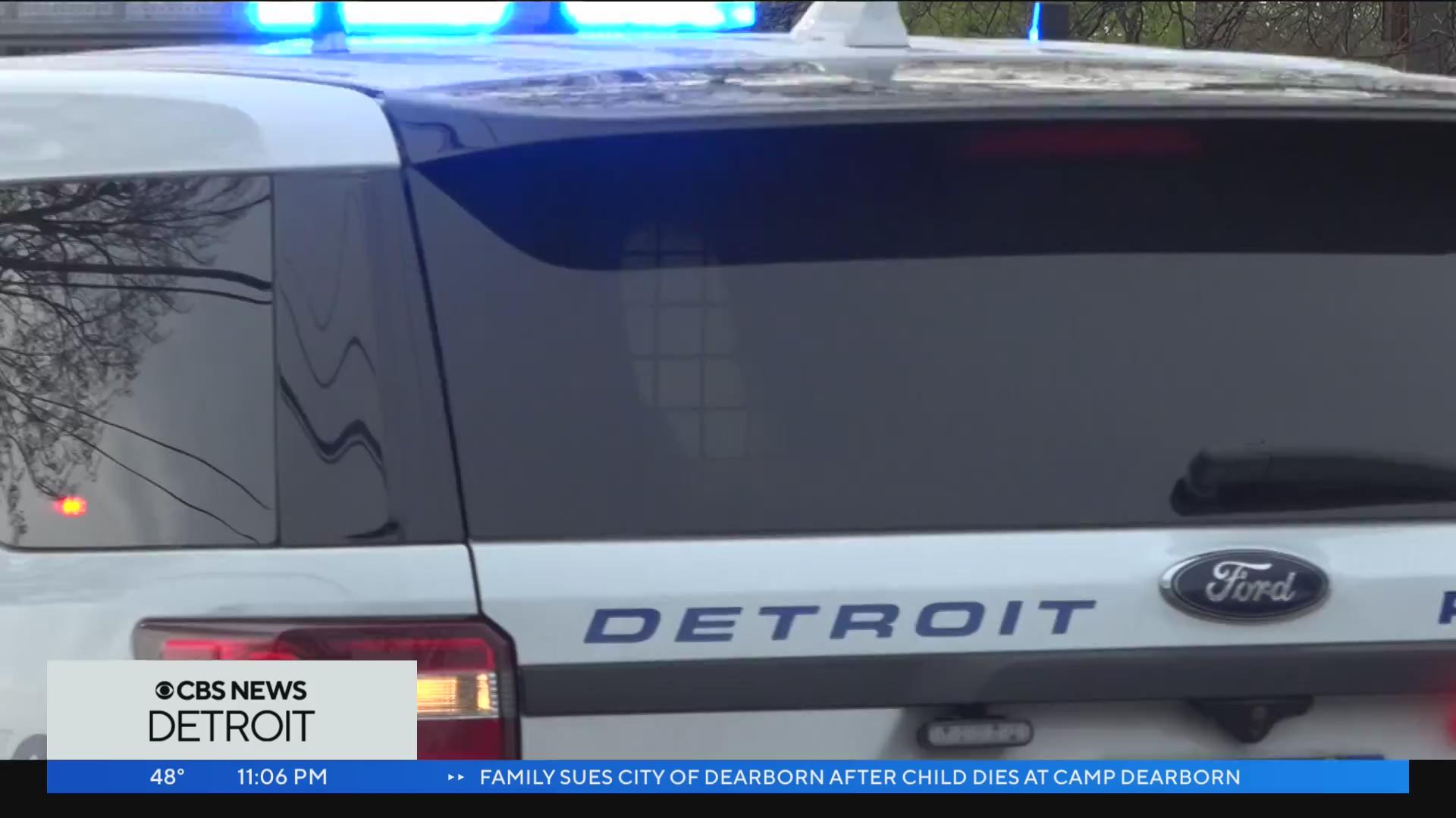 Detroit police chief, community rally together for safer city - CBS Detroit