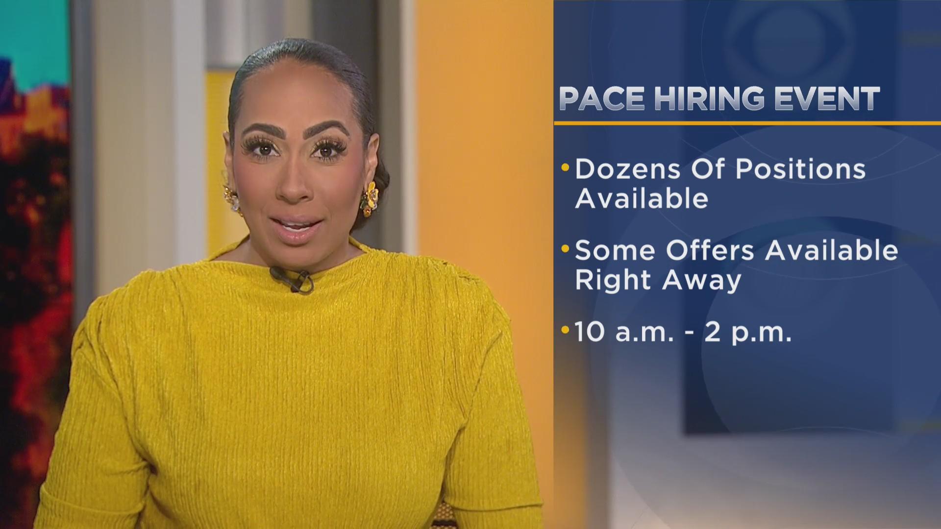 Pace hosting hiring event at Plainfield headquarters Thursday - CBS Chicago