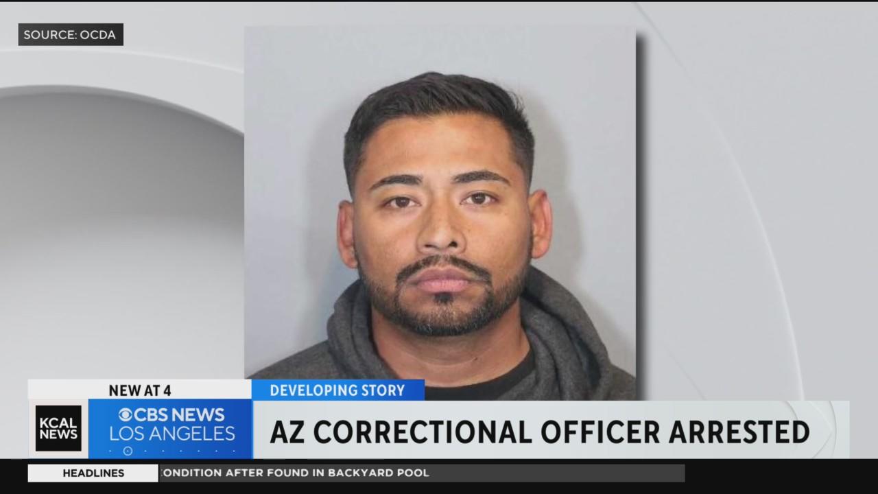 Arizona Correctional Officer charged for smuggling drugs with his wife and kids - CBS Los Angeles