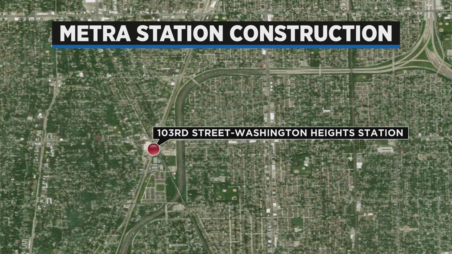Metra construction on Rock Island station - CBS Chicago