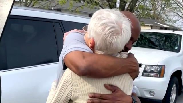 Wrongfully convicted man freed after nearly 3 decades in prison meets his longtime pen pal for ...