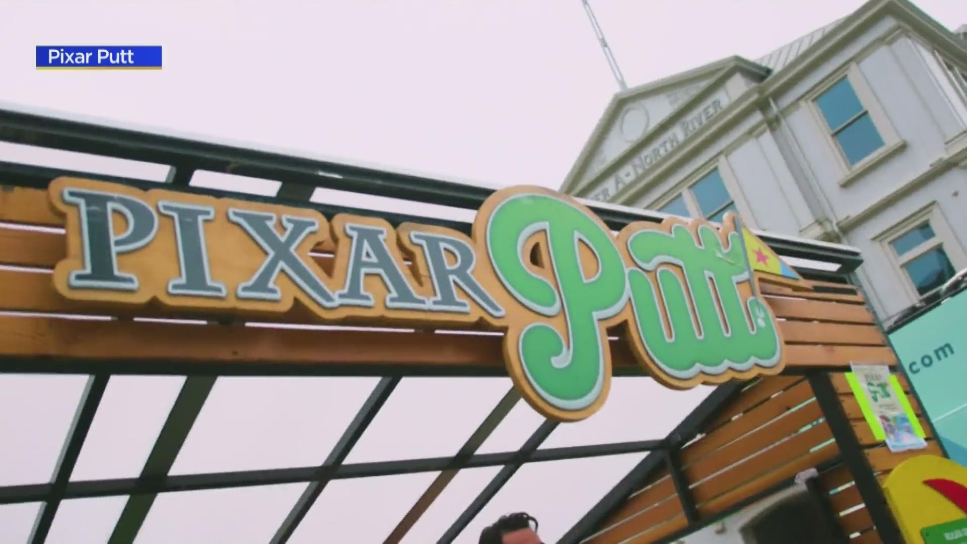 Pixar Putt mini-golf course returns to Navy Pier this weekend - CBS Chicago