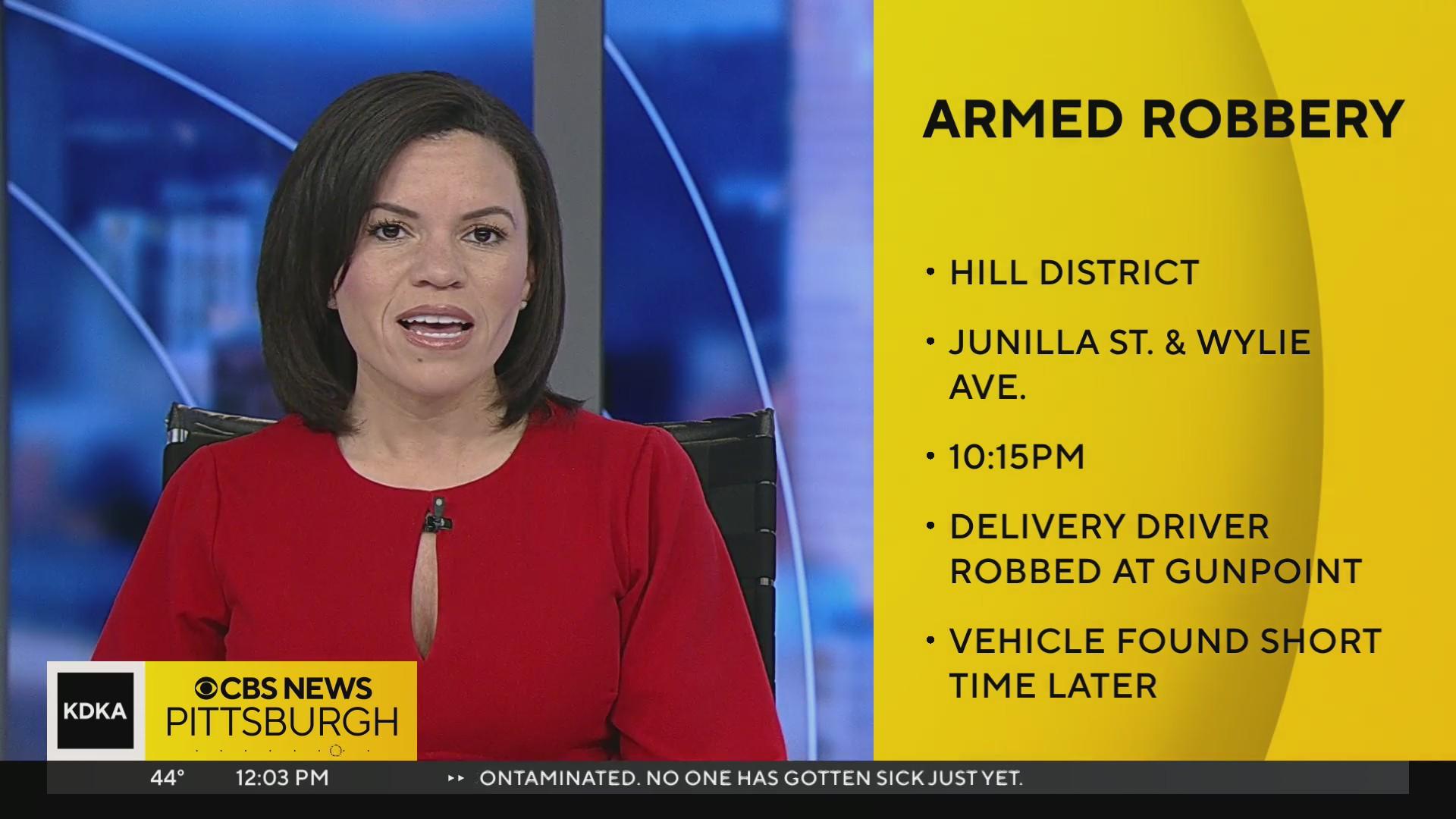 Pizza Delivery Driver Robbed Carjacked In The Hill District Cbs