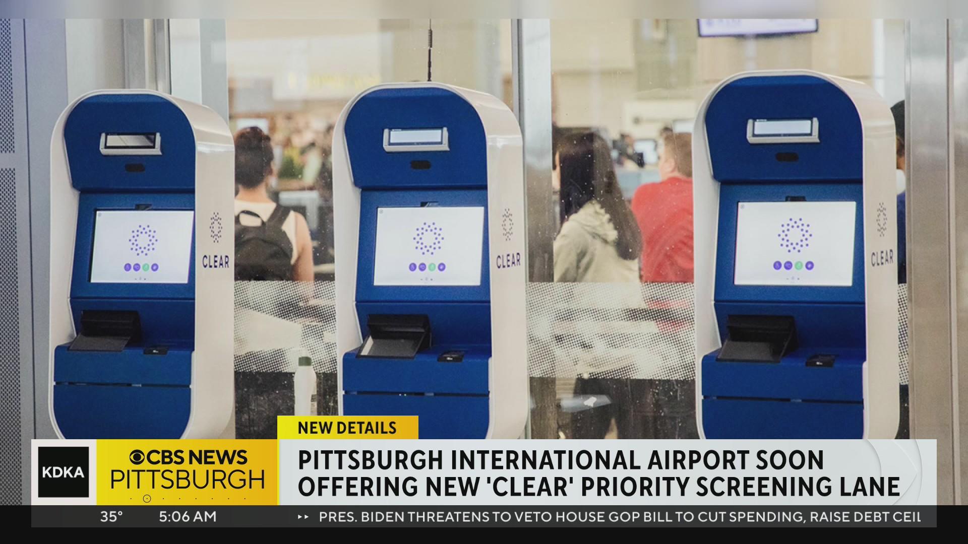 CLEAR priority screening lane being added at Pittsburgh International ...