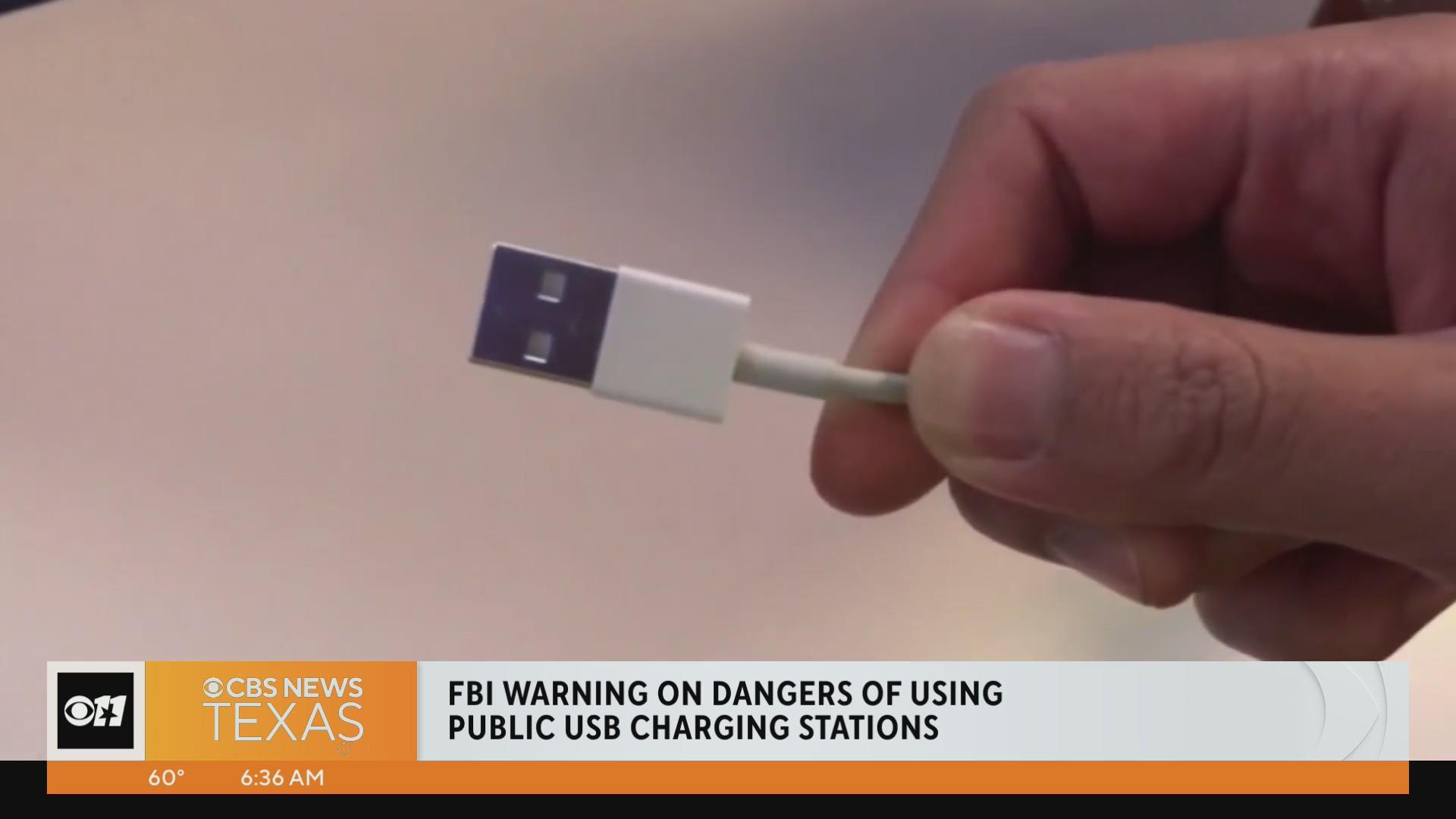 'Juice jacking' hackers can steal your information from USB ports in public places - CBS Texas