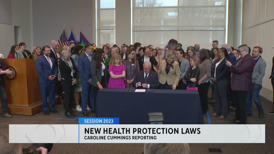 "It's a good day for freedoms": Walz signs bills on reproductive ...