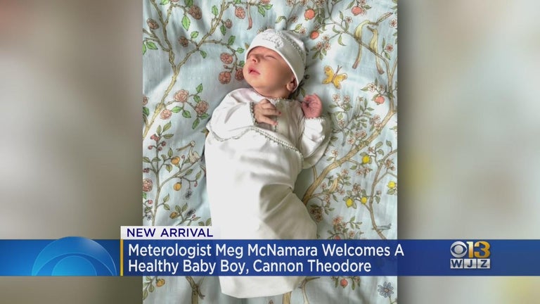 First Alert Meteorologist Meg McNamara welcomes baby boy - CBS Baltimore