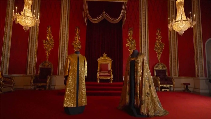King Charles to re-use robes from his grandfather's coronation - CBS News