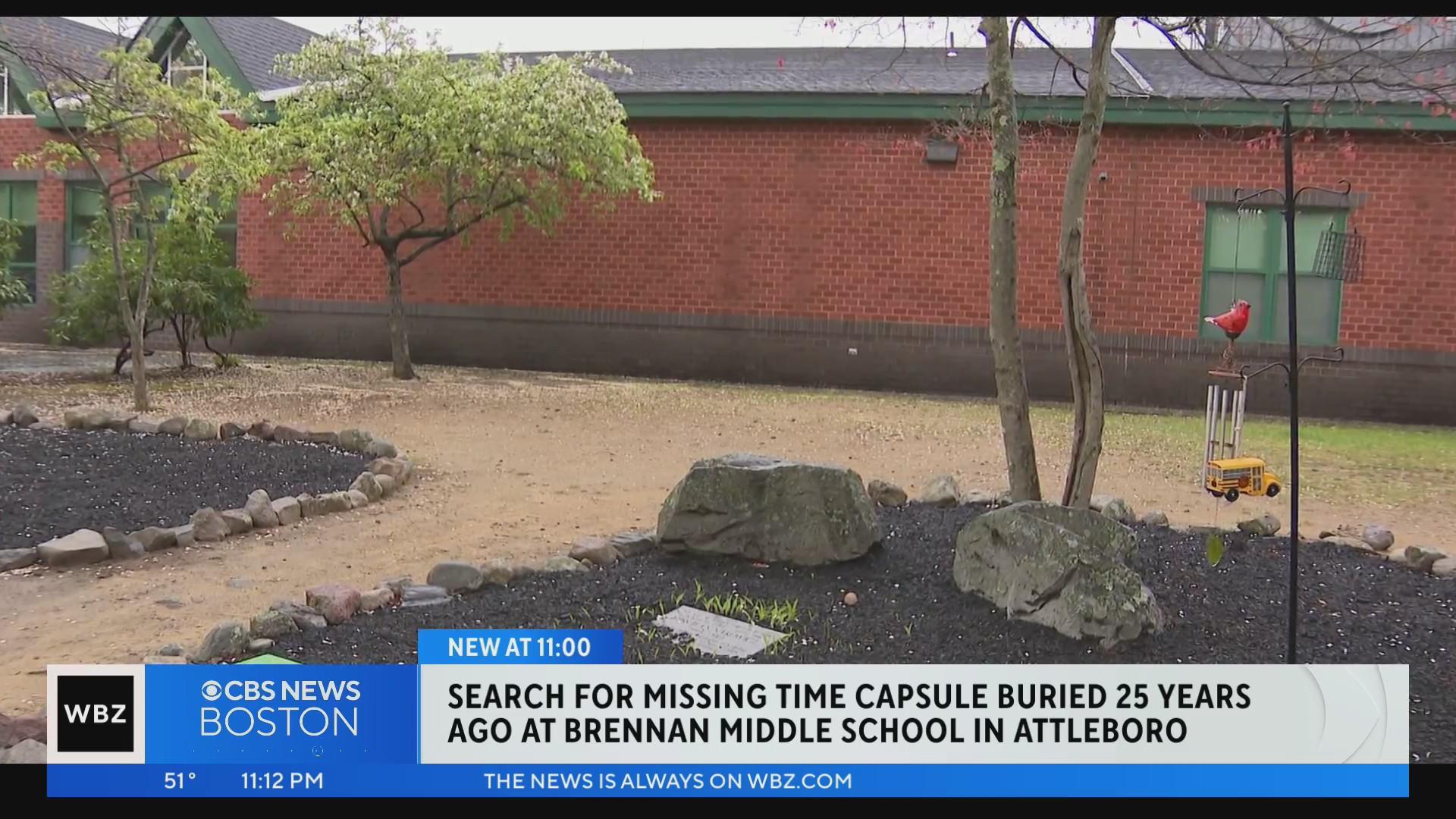 Attleboro school ready to dig up time capsule buried 25 years ago, but ...