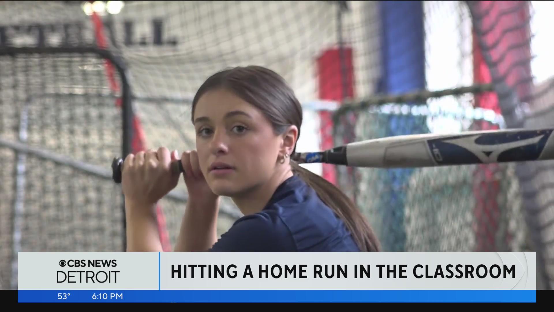 Detroit Mercy's Kara Wolfbauer exemplifies the student-athlete - CBS ...