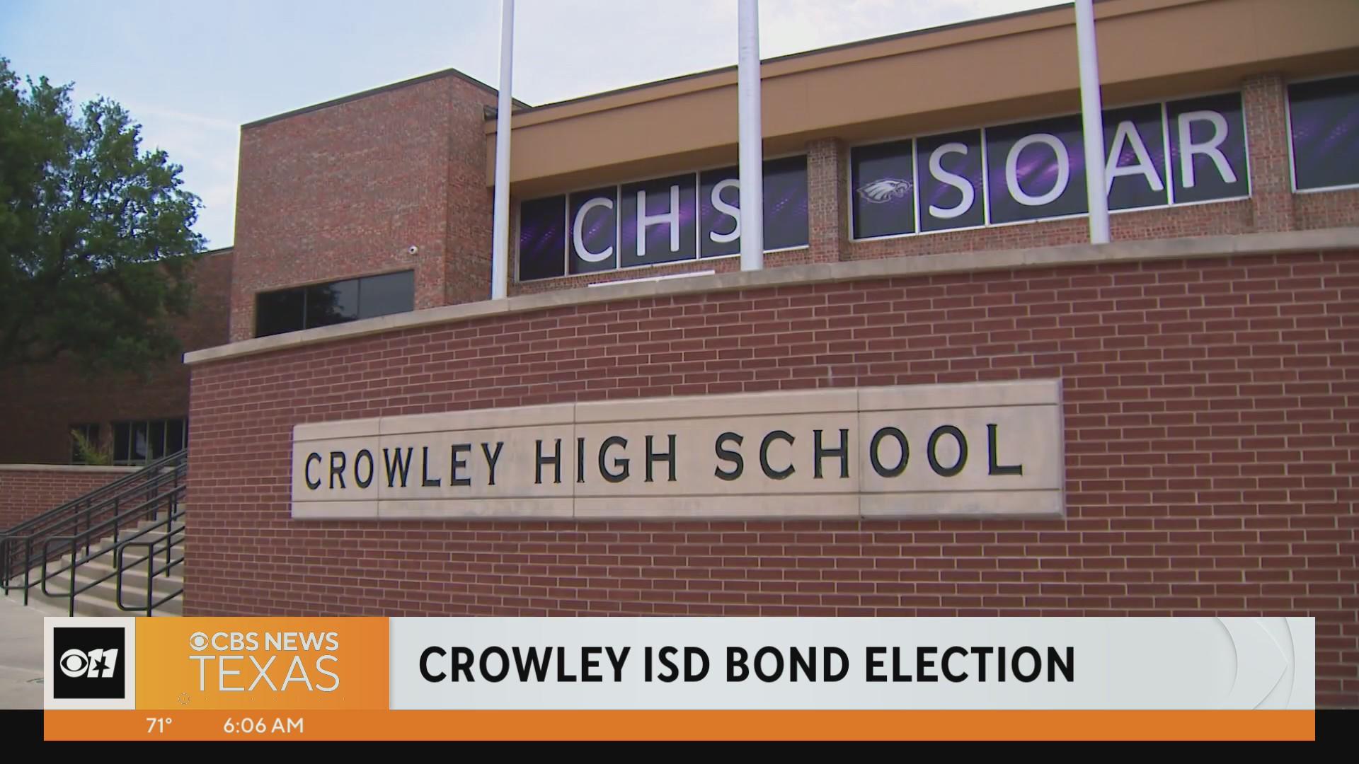 Crowley ISD seeks $1.1B in bond election for expansion plans - CBS Texas