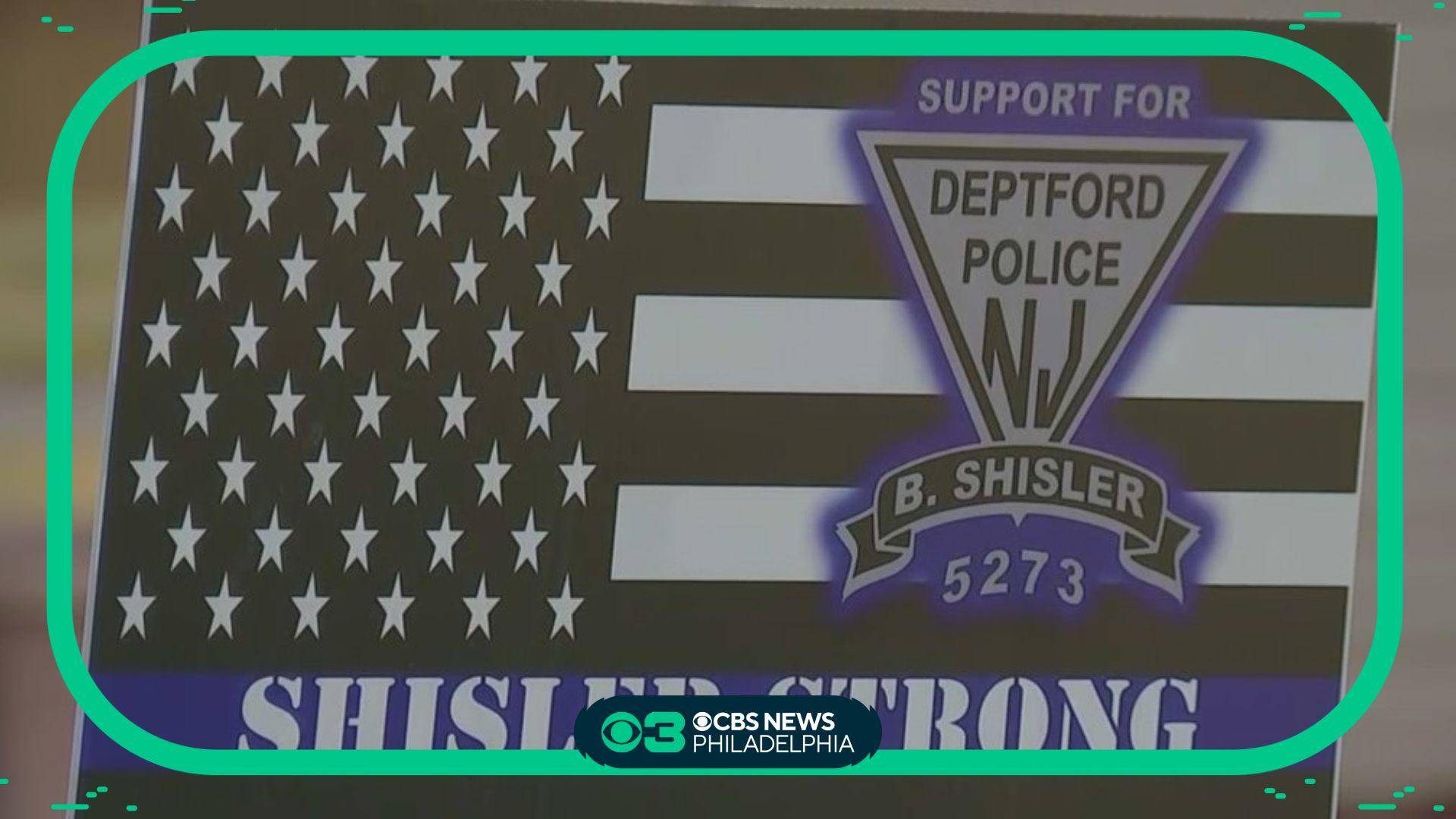 Deptford police holds lawn sign fundraiser for Bobby Shisler - CBS ...