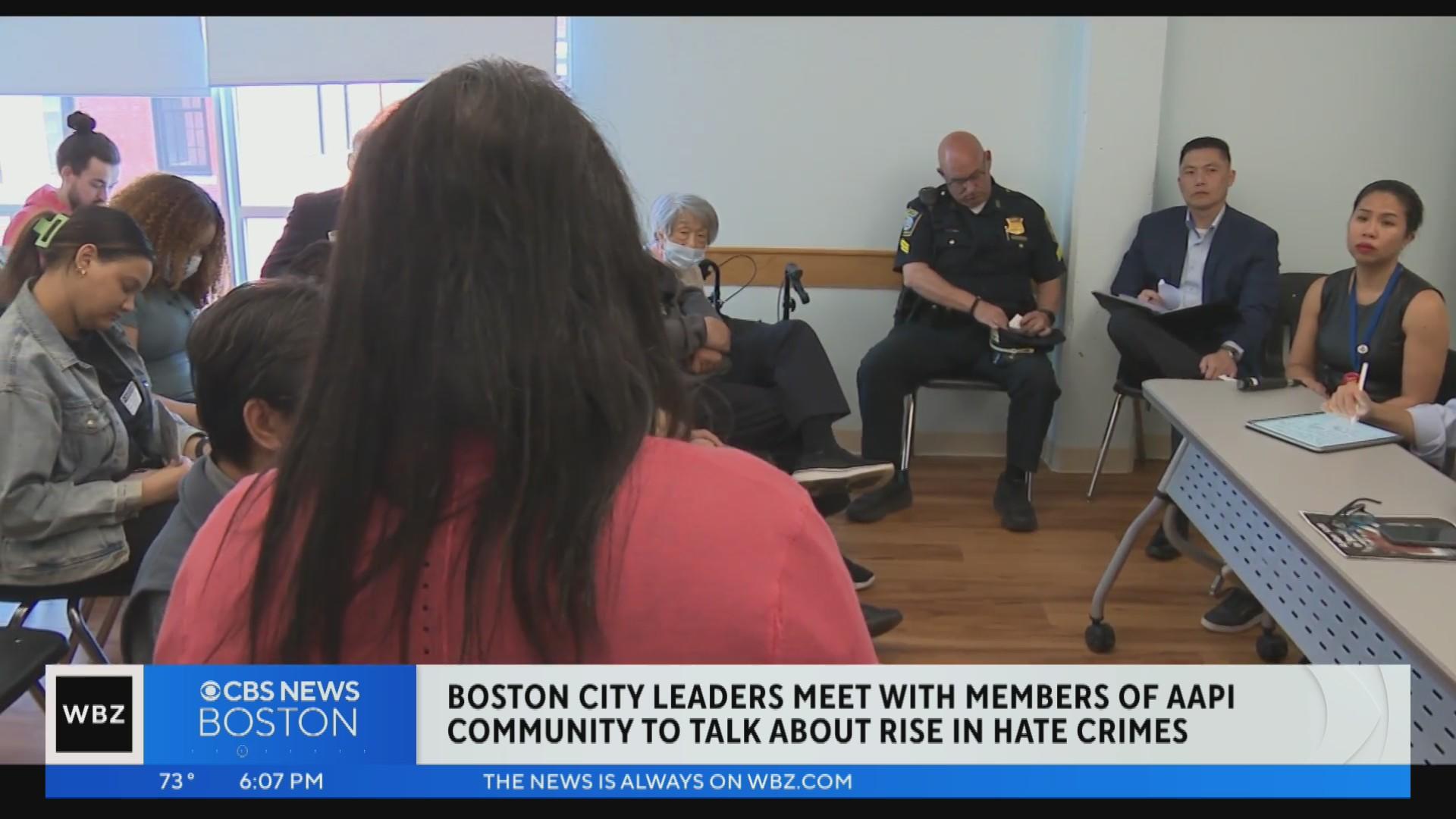 Boston leaders meet with community about rise in anti-Asian hate crimes ...