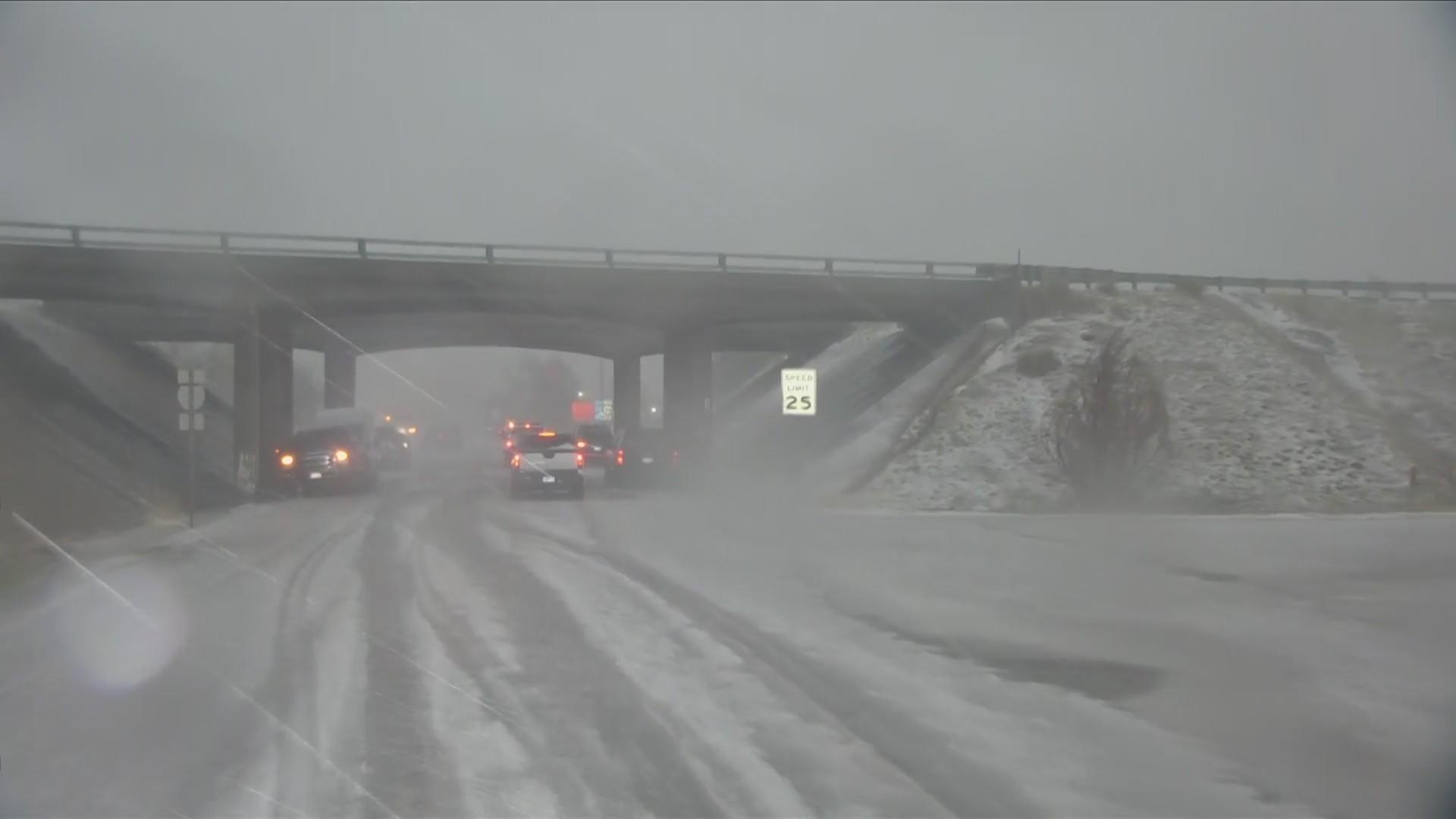 Heavy accumulation of hail along Colorado's Front Range as Denver ...