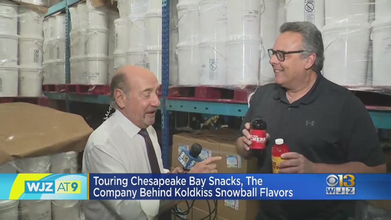 Where's Marty? Checking out Kold Kiss snowball syrup - CBS Baltimore