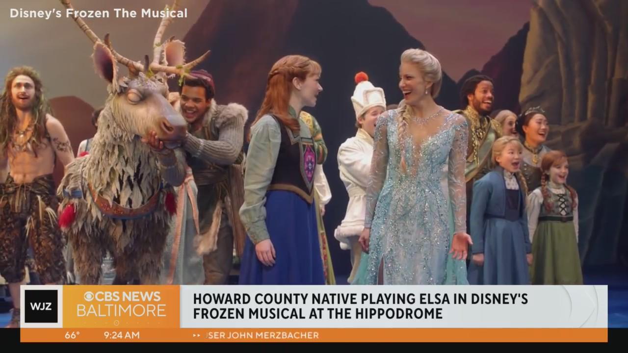 Howard County native playing Elsa in Disney's "Frozen" musical at the ...