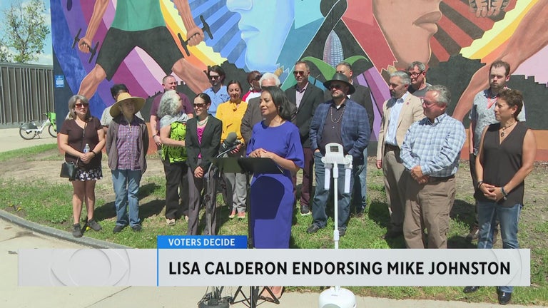 Lisa Calderón announces endorsement in Denver mayor's race - CBS Colorado