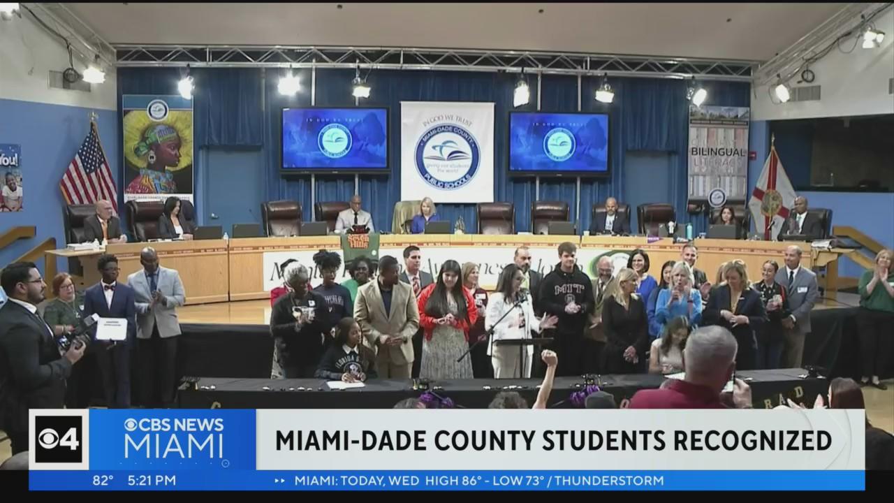 Miami-Dade students recognized for hard work, academic achievement ...