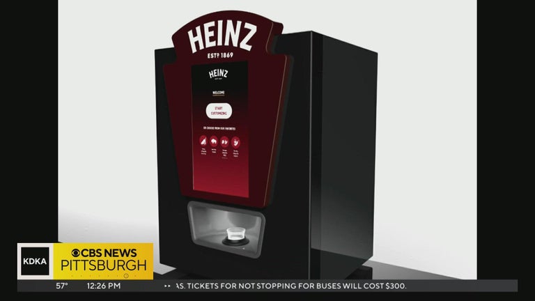Kraft Heinz unveils customizable digital sauce dispenser - CBS Pittsburgh