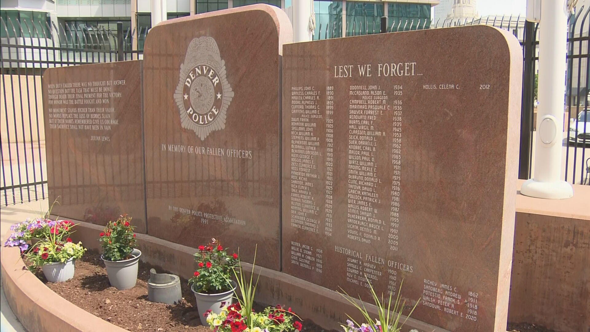 Denver Police Department Marks National Police Week By Honoring Fallen