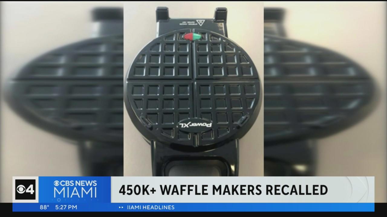 Nearly half a millon PowerXL waffle irons recalled after users burned ...