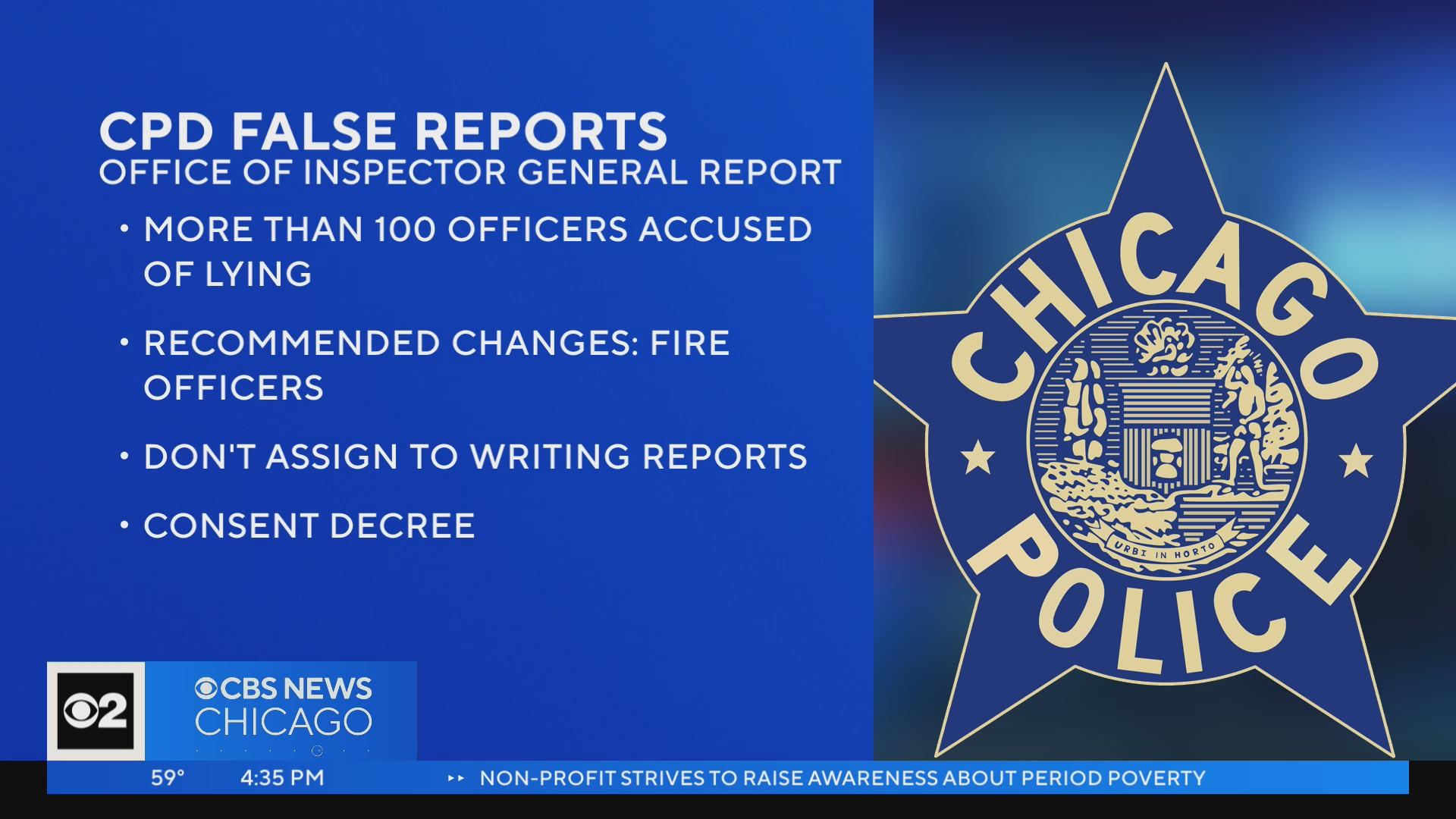 More than 100 CPD officers have history of making false reports - CBS ...
