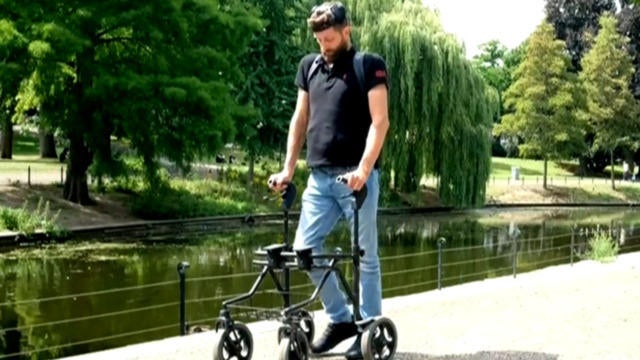 Paralyzed man walks again using implants connecting brain with spinal ...