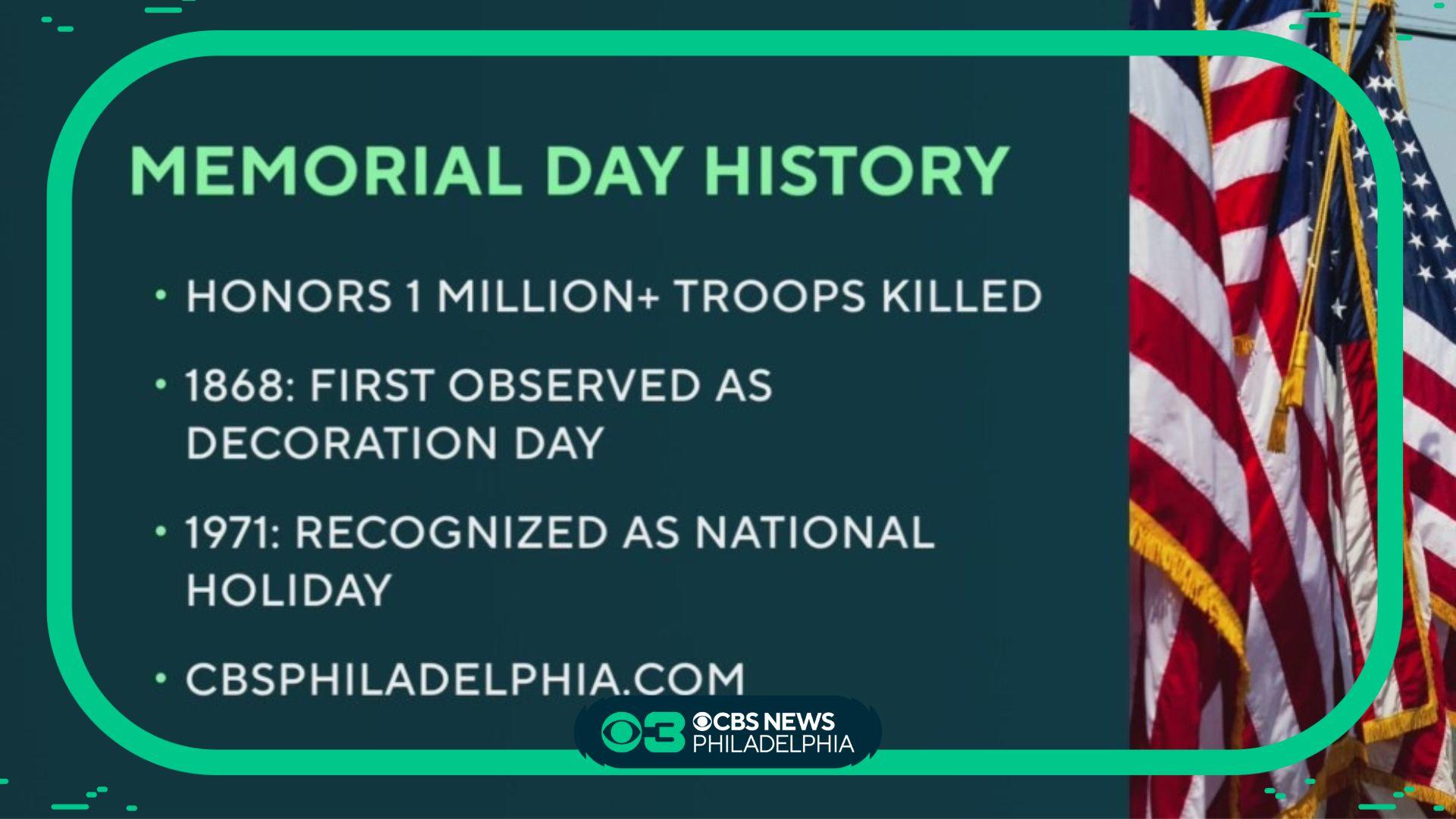 Why do we celebrate Memorial Day? - CBS Philadelphia