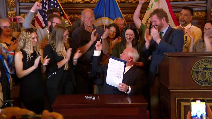 Gov. Tim Walz signs recreational cannabis bill into law - CBS Minnesota