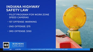 Indiana pilot program brings speed cameras to construction areas - CBS ...