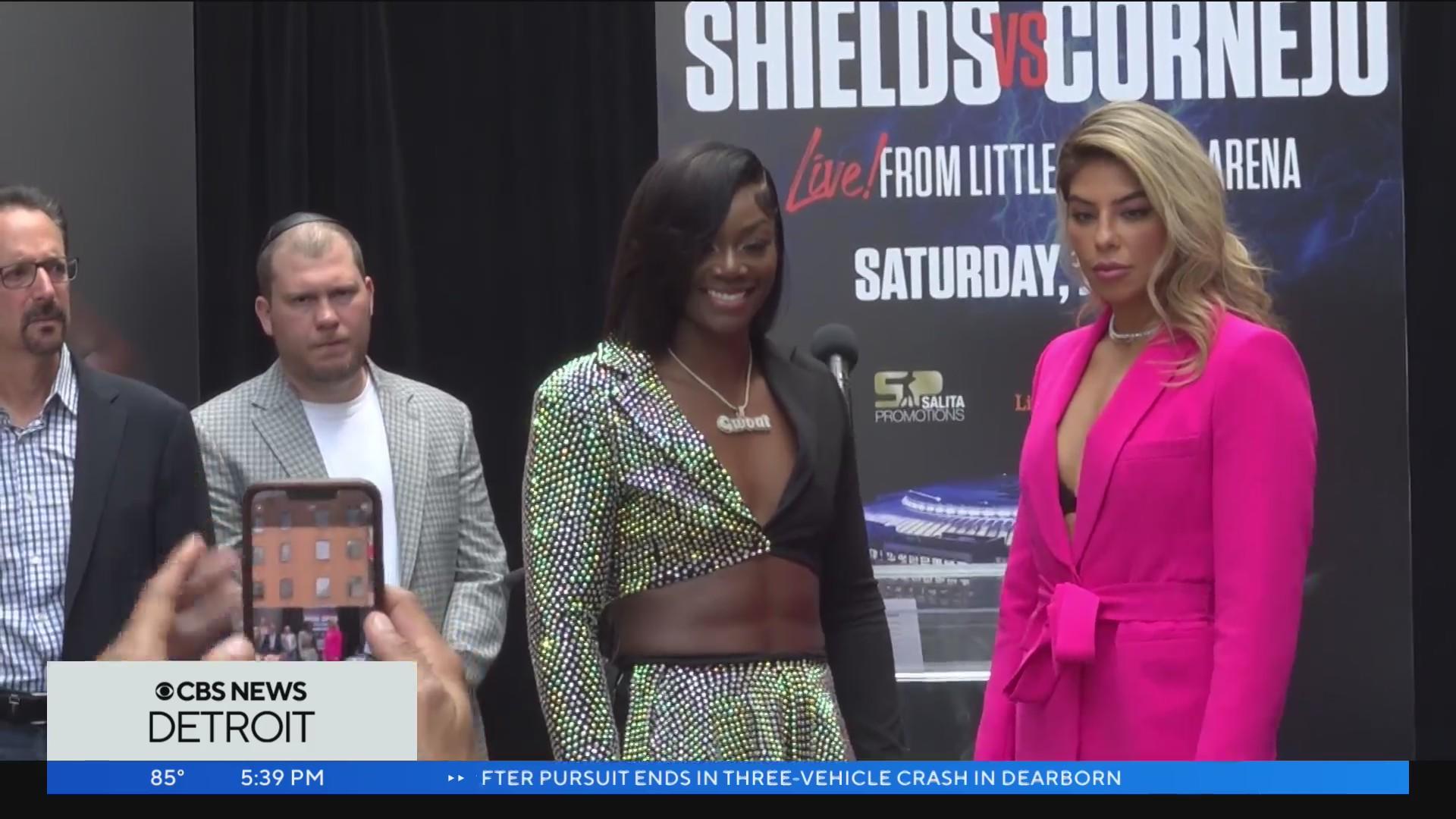 Claressa Shields fighting for gender equality for women boxers - CBS Detroit
