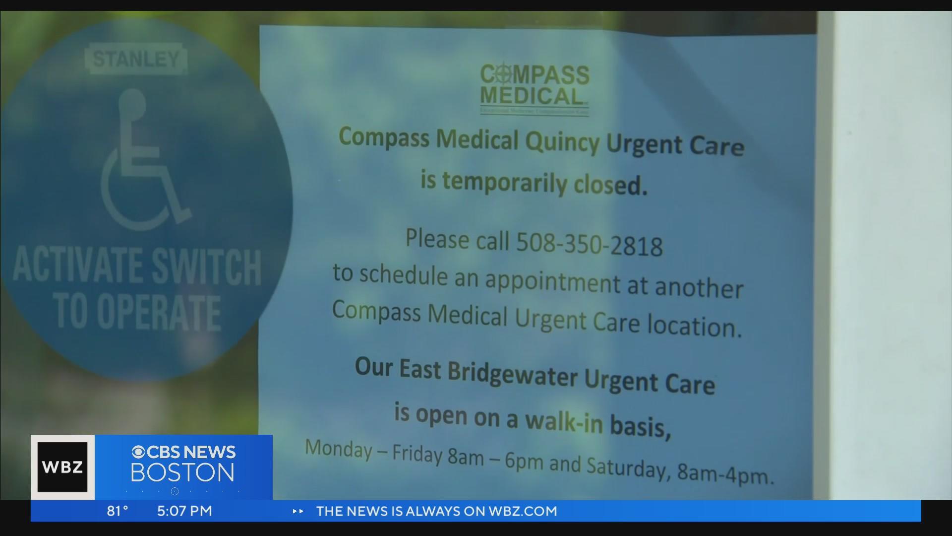 What's next for patients after Compass Medical's closure - CBS Boston