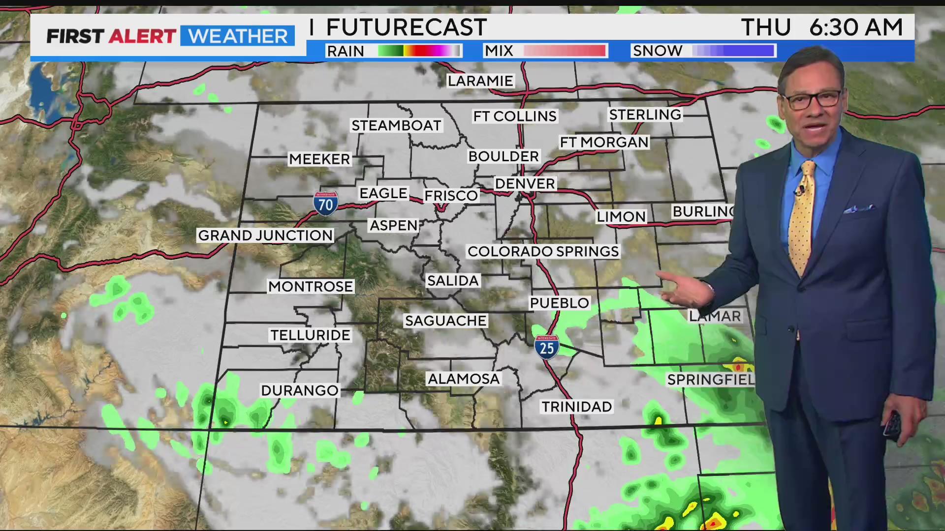 Colorado Weather: More storms may have areas of soaking rain - CBS Colorado