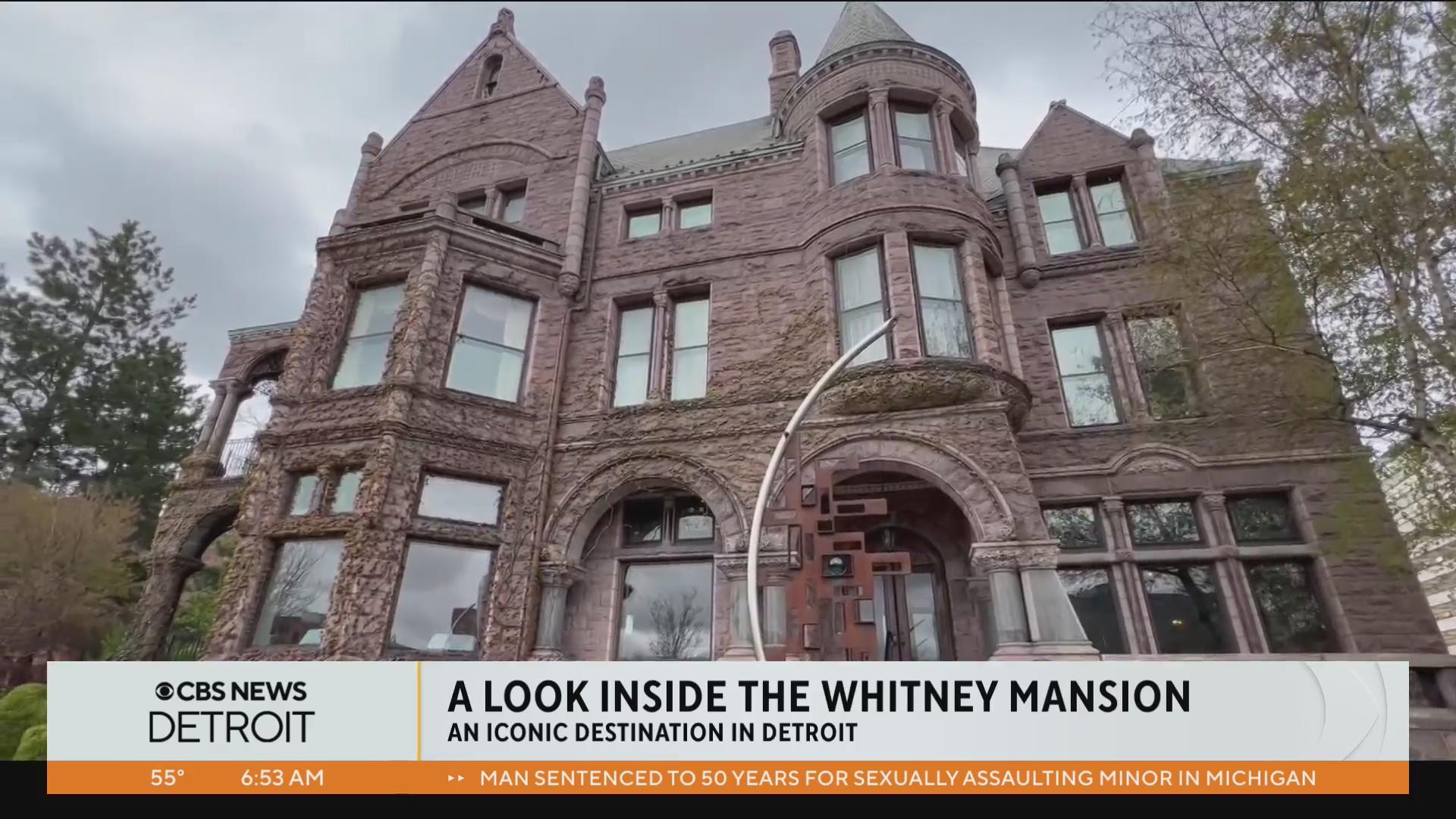 A look inside the iconic Whitney Mansion in Detroit - CBS Detroit